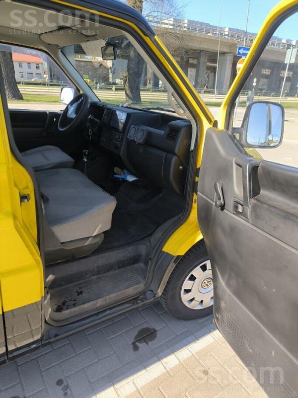 Dzeltens Volkswagen Transporter 1998 Rīga, ar dzinēja tilpumu 2.40 L un nobraukumu 490 tūkst. km par 2650 €, foto 8 vietnē AUTOMOTO.COM.LV