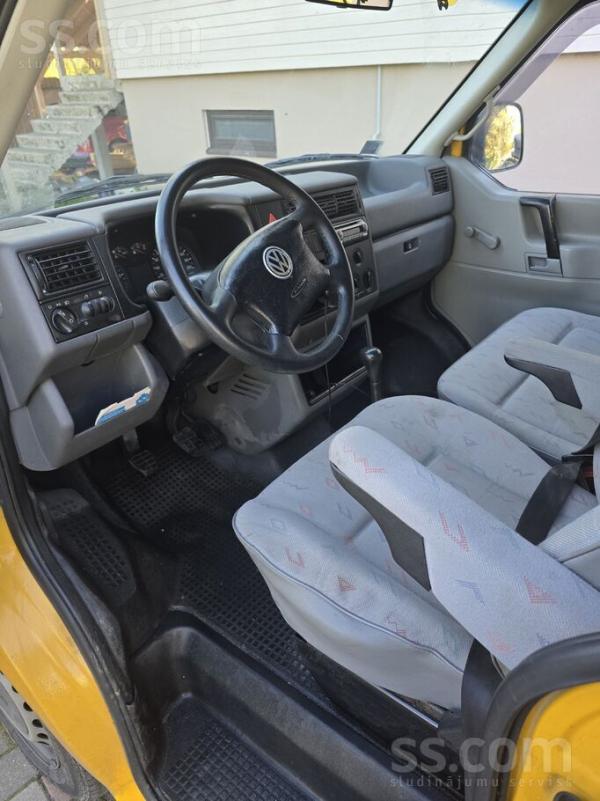 Dzeltens Volkswagen Transporter 2001 Rīga, ar dzinēja tilpumu 2.50 L un nobraukumu 310 tūkst. km par 2000 €, foto 5 vietnē AUTOMOTO.COM.LV