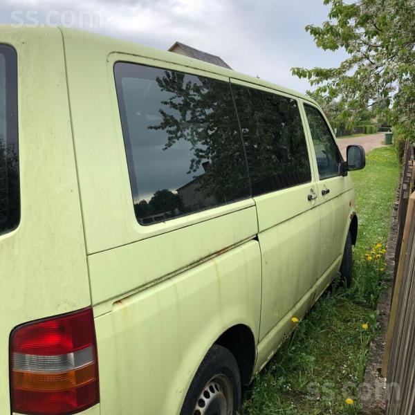 Dzeltens Volkswagen Transporter 2004 Limbaži, ar dzinēja tilpumu 1.80 L un nobraukumu 463 tūkst. km par 1200 €, foto 4 vietnē AUTOMOTO.COM.LV