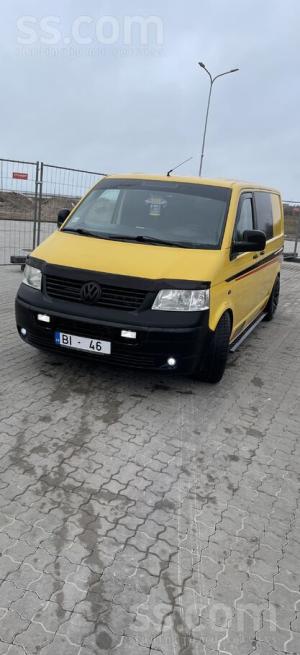 Yellow Volkswagen Transporter 2008 in Liepaja, with an engine capacity of 1.90 L and mileage of 180 thousand km for 9500 €, photo  on AUTOMOTO.COM.LV