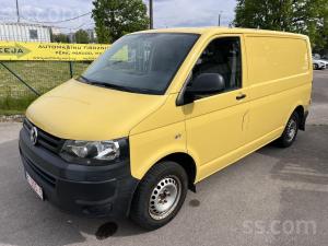 Yellow Volkswagen Transporter 2014 in Riga, with an engine capacity of 2.00 L and mileage of 191 thousand km for 9450 €, photo 1 on AUTOMOTO.COM.LV