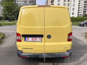Yellow Volkswagen Transporter 2014 in Riga, with an engine capacity of 2.00 L and mileage of 191 thousand km for 9450 €, photo 5 on AUTOMOTO.COM.LV