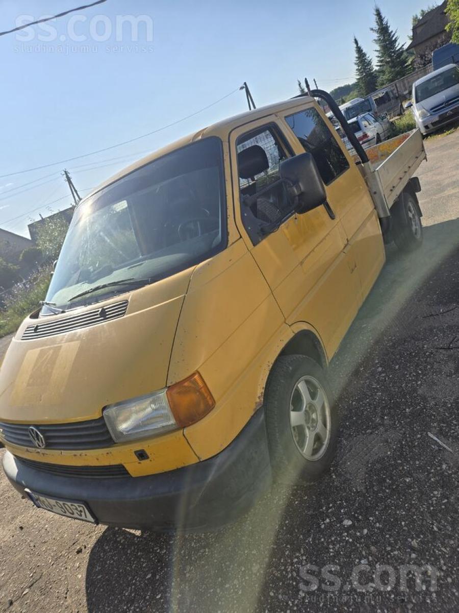 Dzeltens Volkswagen Transporter 1998 Daugavpils, ar dzinēja tilpumu 2.50 L un nobraukumu 664 tūkst. km par 2500 €, foto 3 vietnē AUTOMOTO.COM.LV