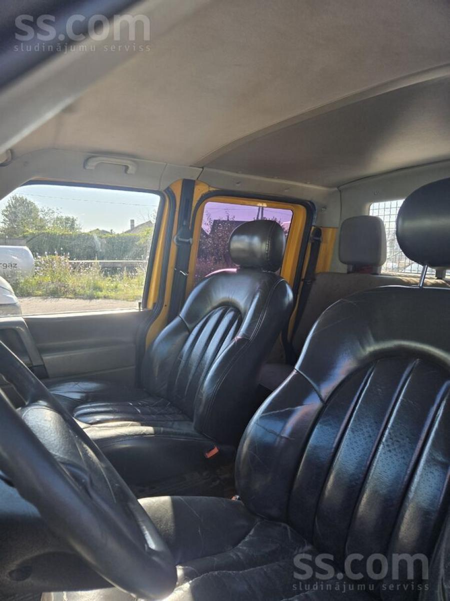 Dzeltens Volkswagen Transporter 1998 Daugavpils, ar dzinēja tilpumu 2.50 L un nobraukumu 664 tūkst. km par 2500 €, foto 6 vietnē AUTOMOTO.COM.LV