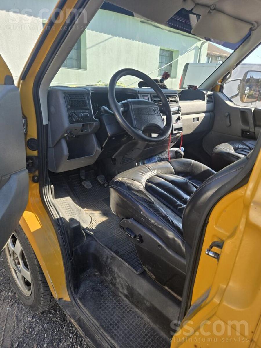 Dzeltens Volkswagen Transporter 1998 Daugavpils, ar dzinēja tilpumu 2.50 L un nobraukumu 664 tūkst. km par 2500 €, foto 7 vietnē AUTOMOTO.COM.LV