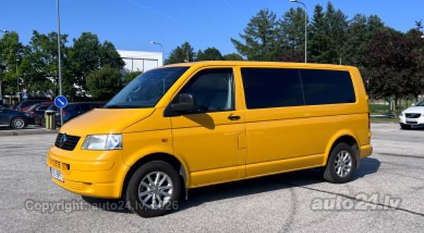 Yellow Volkswagen Transporter 2007 in Tallinn, with an engine capacity of 2.50 L and mileage of 419 thousand km for 4000 €, photo 1 on AUTOMOTO.COM.LV