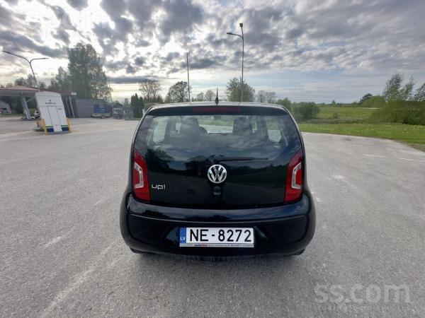 Black Volkswagen Up 2013 in Riga, with an engine capacity of 1.00 L and mileage of 179 thousand km for 3300 €, photo 4 on AUTOMOTO.COM.LV