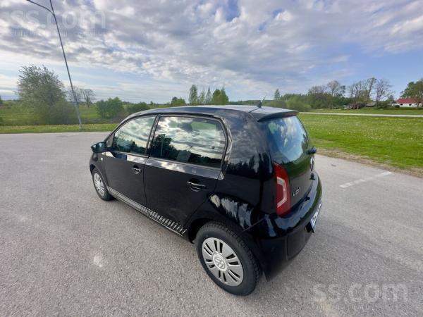 Black Volkswagen Up 2013 in Riga, with an engine capacity of 1.00 L and mileage of 179 thousand km for 3300 €, photo 6 on AUTOMOTO.COM.LV