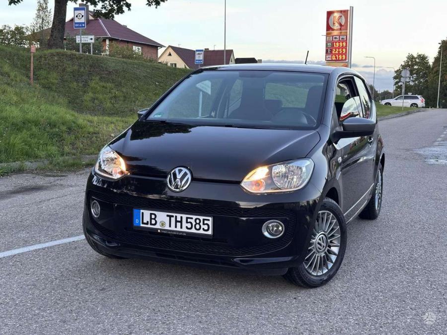 Melns Volkswagen Up 2014 Jonava, ar dzinēja tilpumu 1.00 L un nobraukumu 184 tūkst. km par 3499 €, foto 1 vietnē AUTOMOTO.COM.LV