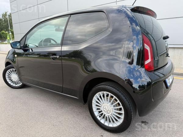 Black Volkswagen Up 2015 in Riga, with an engine capacity of 1.00 L and mileage of 0 thousand km for 4390 €, photo 6 on AUTOMOTO.COM.LV