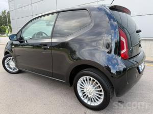 Melns Volkswagen Up 2015 Rīga, ar dzinēja tilpumu 1.00 L un nobraukumu 0 tūkst. km par 4390 €, foto 7 vietnē AUTOMOTO.COM.LV