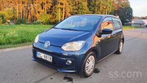 Синий Фольксваген Ап 2014 в Рига, объемом двигателя 1.00 л и пробегом 137 тыс. км за 4800 €, фото 3 на AUTOMOTO.COM.LV