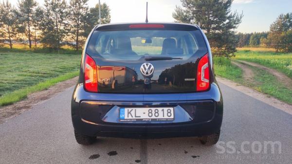 Blue Volkswagen Up 2014 in Riga, with an engine capacity of 1.00 L and mileage of 137 thousand km for 4800 €, photo 6 on AUTOMOTO.COM.LV