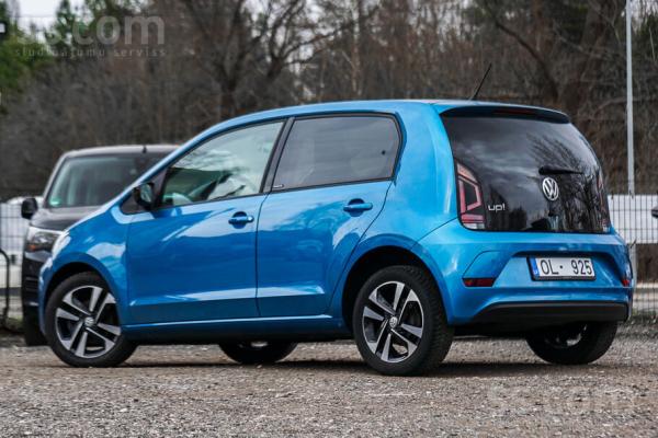 Zils Volkswagen Up 2019 Rīga, ar dzinēja tilpumu 1.00 L un nobraukumu 74 tūkst. km par 8990 €, foto 3 vietnē AUTOMOTO.COM.LV