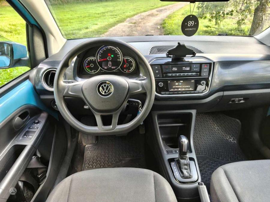 Blue Volkswagen Up 2020 in Vilnius, with an engine capacity of 0.00 L and mileage of 107 thousand km for 8650 €, photo 9 on AUTOMOTO.COM.LV