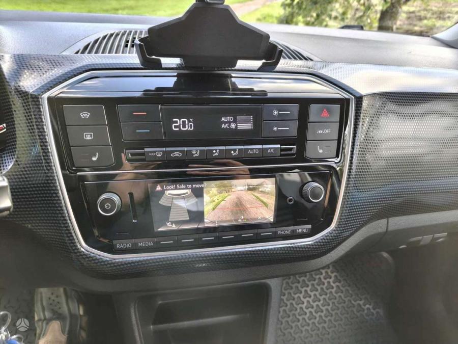 Blue Volkswagen Up 2020 in Vilnius, with an engine capacity of 0.00 L and mileage of 107 thousand km for 8650 €, photo 13 on AUTOMOTO.COM.LV