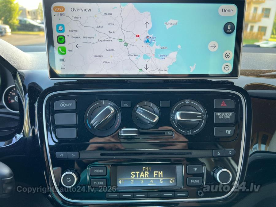 Pelēks Volkswagen Up 2012 Tallina, ar dzinēja tilpumu 1.00 L un nobraukumu 35 tūkst. km par 6490 €, foto 17 vietnē AUTOMOTO.COM.LV