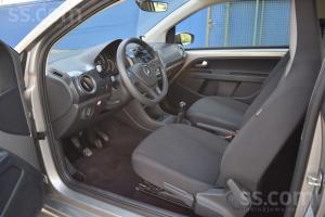 Grey Volkswagen Up 2022 in Riga, with an engine capacity of 1.00 L and mileage of 26 thousand km for 6500 €, photo 4 on AUTOMOTO.COM.LV