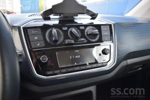 Grey Volkswagen Up 2022 in Riga, with an engine capacity of 1.00 L and mileage of 26 thousand km for 6500 €, photo 7 on AUTOMOTO.COM.LV