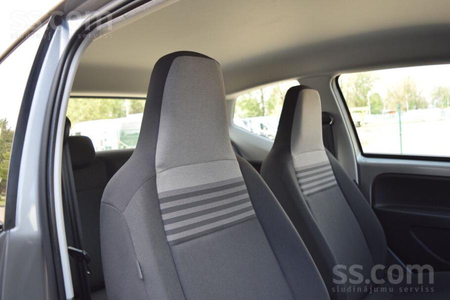 Grey Volkswagen Up 2022 in Riga, with an engine capacity of 1.00 L and mileage of 26 thousand km for 6500 €, photo 13 on AUTOMOTO.COM.LV