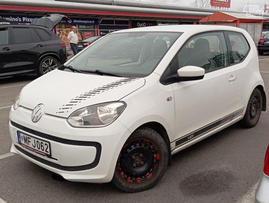 Volkswagen Up 2014 in Vilnius, with an engine capacity of 1.00 L and mileage of 209 thousand km for 1300 €, photo 1 on AUTOMOTO.COM.LV