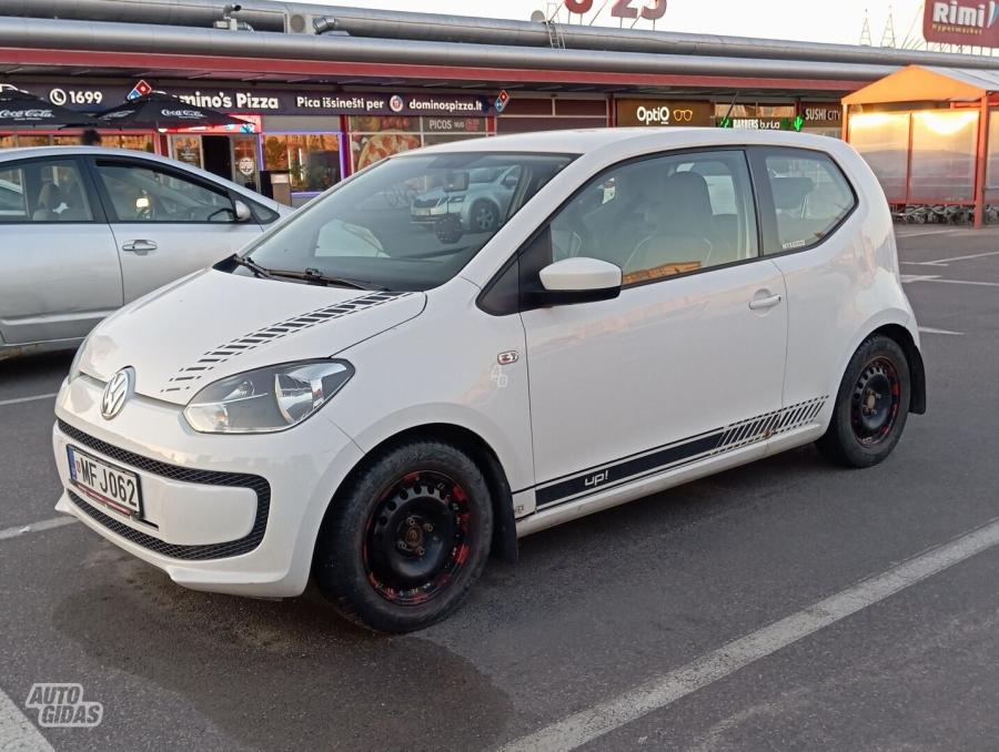 Volkswagen Up 2014 in Vilnius, with an engine capacity of 1.00 L and mileage of 209 thousand km for 1000 €, photo 1 on AUTOMOTO.COM.LV