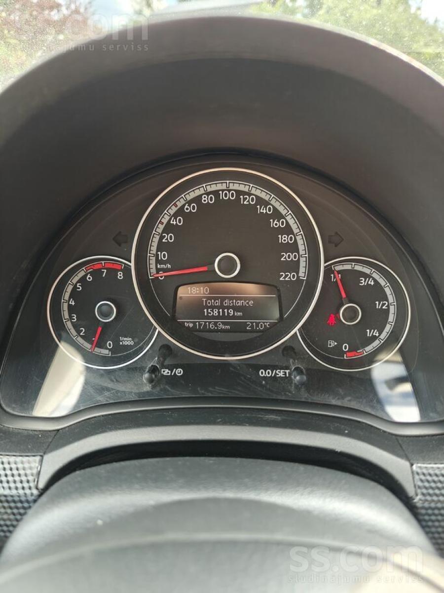 Volkswagen Up 2017 Jelgava, ar dzinēja tilpumu 1.00 L un nobraukumu 158 tūkst. km par 5700 €, foto 12 vietnē AUTOMOTO.COM.LV