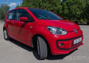 Sarkans Volkswagen Up 2013 Rīga, ar dzinēja tilpumu 1.00 L un nobraukumu 196 tūkst. km par 2200 €, foto 2 vietnē AUTOMOTO.COM.LV