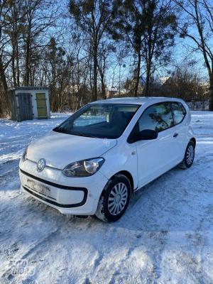 Balts Volkswagen Up 2012 Kauņa, ar dzinēja tilpumu 1.00 L un nobraukumu 201 tūkst. km par 2300 €, foto  vietnē AUTOMOTO.COM.LV