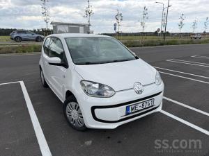 White Volkswagen Up 2012 in Riga, with an engine capacity of 1.00 L and mileage of 206 thousand km for 3650 €, photo  on AUTOMOTO.COM.LV