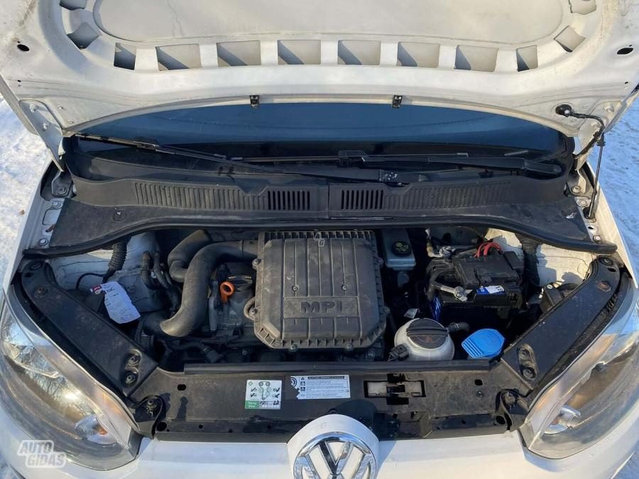 Balts Volkswagen Up 2013 Kauņa, ar dzinēja tilpumu 1.00 L un nobraukumu 205 tūkst. km par 2400 €, foto 10 vietnē AUTOMOTO.COM.LV