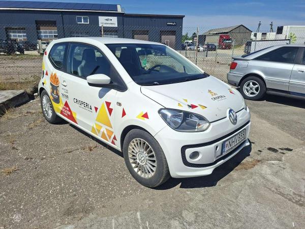 White Volkswagen Up 2011 in Plunge, with an engine capacity of 1.00 L and mileage of 233 thousand km for 1950 €, photo 1 on AUTOMOTO.COM.LV