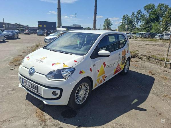 White Volkswagen Up 2011 in Plunge, with an engine capacity of 1.00 L and mileage of 233 thousand km for 1950 €, photo 2 on AUTOMOTO.COM.LV