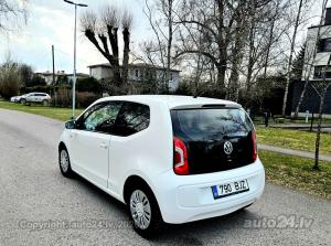 White Volkswagen Up 2013 in Tallinn, with an engine capacity of 1.00 L and mileage of 74 thousand km for 3990 €, photo 7 on AUTOMOTO.COM.LV