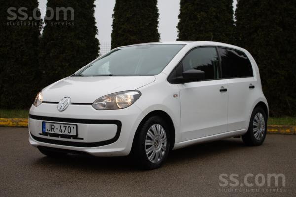 Balts Volkswagen Up 2014 Jelgava, ar dzinēja tilpumu 1.00 L un nobraukumu 98 tūkst. km par 5300 €, foto 3 vietnē AUTOMOTO.COM.LV