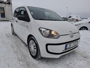 Balts Volkswagen Up 2014 Talsi, ar dzinēja tilpumu 1.00 L un nobraukumu 64 tūkst. km par 4900 €, foto  vietnē AUTOMOTO.COM.LV