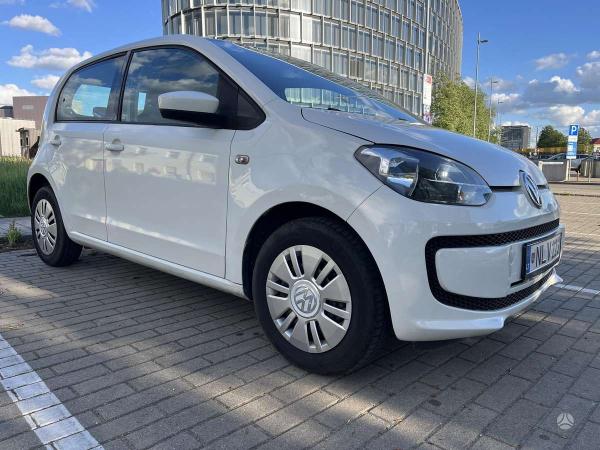 Balts Volkswagen Up 2014 Viļņa, ar dzinēja tilpumu 1.00 L un nobraukumu 185 tūkst. km par 3900 €, foto 5 vietnē AUTOMOTO.COM.LV