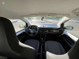 White Volkswagen Up 2014 in Vilnius, with an engine capacity of 1.00 L and mileage of 185 thousand km for 3900 €, photo 12 on AUTOMOTO.COM.LV