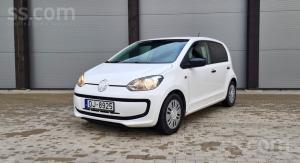 Белый Фольксваген Ап 2014 в Рига, объемом двигателя 1.00 л и пробегом 91 тыс. км за 3400 €, фото  на AUTOMOTO.COM.LV