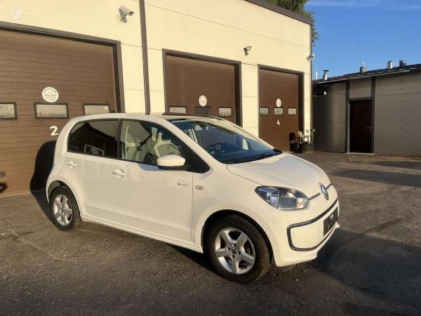White Volkswagen Up 2014 in Utena, with an engine capacity of 0.00 L and mileage of 120 thousand km for 5100 €, photo 5 on AUTOMOTO.COM.LV
