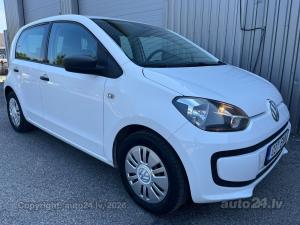 White Volkswagen Up 2014 in Kuressaare, with an engine capacity of 1.00 L and mileage of 79 thousand km for 4950 €, photo 4 on AUTOMOTO.COM.LV