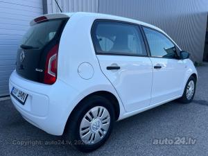 White Volkswagen Up 2014 in Kuressaare, with an engine capacity of 1.00 L and mileage of 79 thousand km for 4950 €, photo 7 on AUTOMOTO.COM.LV