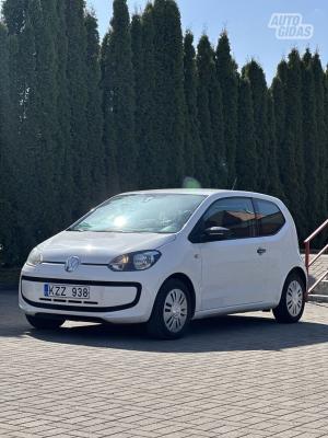 White Volkswagen Up 2015 in Vilnius, with an engine capacity of 1.00 L and mileage of 142 thousand km for 3200 €, photo 8 on AUTOMOTO.COM.LV