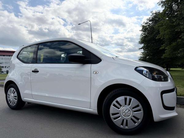 White Volkswagen Up 2015 in Kaunas, with an engine capacity of 1.00 L and mileage of 145 thousand km for 2690 €, photo 2 on AUTOMOTO.COM.LV