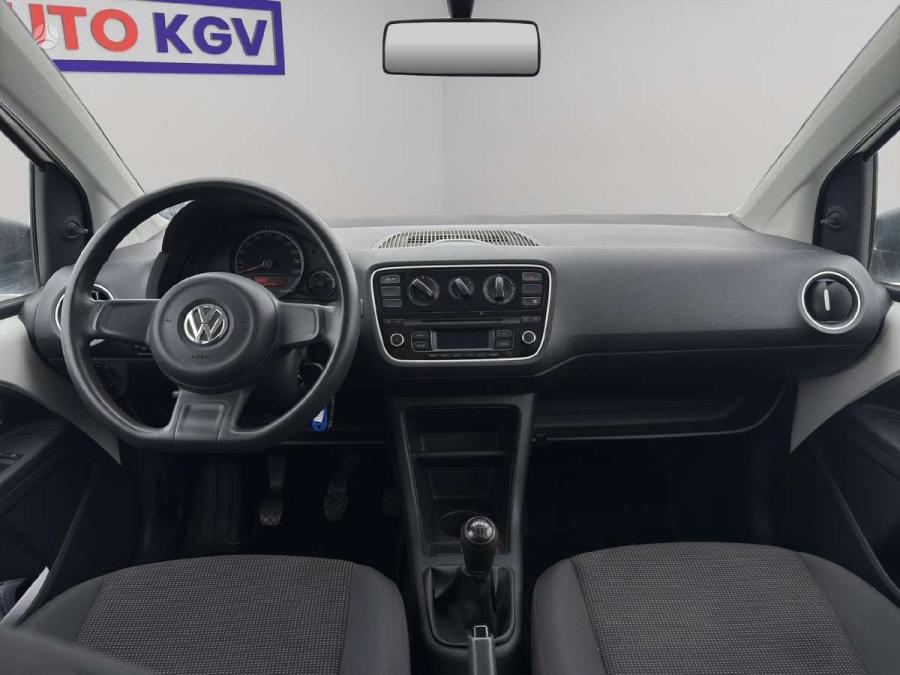 White Volkswagen Up 2016 in Kaunas, with an engine capacity of 1.00 L and mileage of 154 thousand km for 3500 €, photo 12 on AUTOMOTO.COM.LV