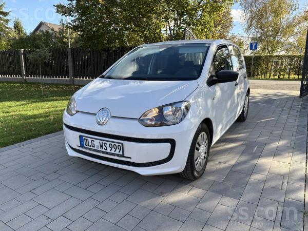 Balts Volkswagen Up 2016 Bauska, ar dzinēja tilpumu 1.00 L un nobraukumu 163 tūkst. km par 3900 €, foto 3 vietnē AUTOMOTO.COM.LV