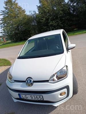 Balts Volkswagen Up 2018 Liepāja, ar dzinēja tilpumu 1.00 L un nobraukumu 77 tūkst. km par 6950 €, foto 2 vietnē AUTOMOTO.COM.LV