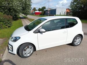 Balts Volkswagen Up 2018 Liepāja, ar dzinēja tilpumu 1.00 L un nobraukumu 77 tūkst. km par 6950 €, foto 3 vietnē AUTOMOTO.COM.LV