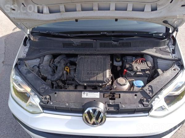 Balts Volkswagen Up 2018 Liepāja, ar dzinēja tilpumu 1.00 L un nobraukumu 77 tūkst. km par 6950 €, foto 8 vietnē AUTOMOTO.COM.LV