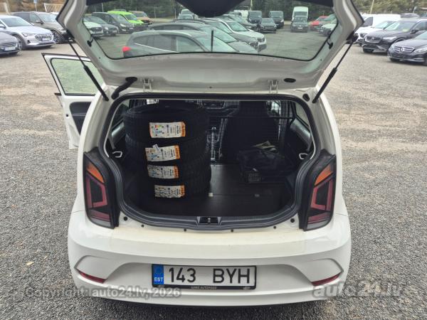 White Volkswagen Up 2018 in Tartu, with an engine capacity of 1.00 L and mileage of 72 thousand km for 6790 €, photo 5 on AUTOMOTO.COM.LV